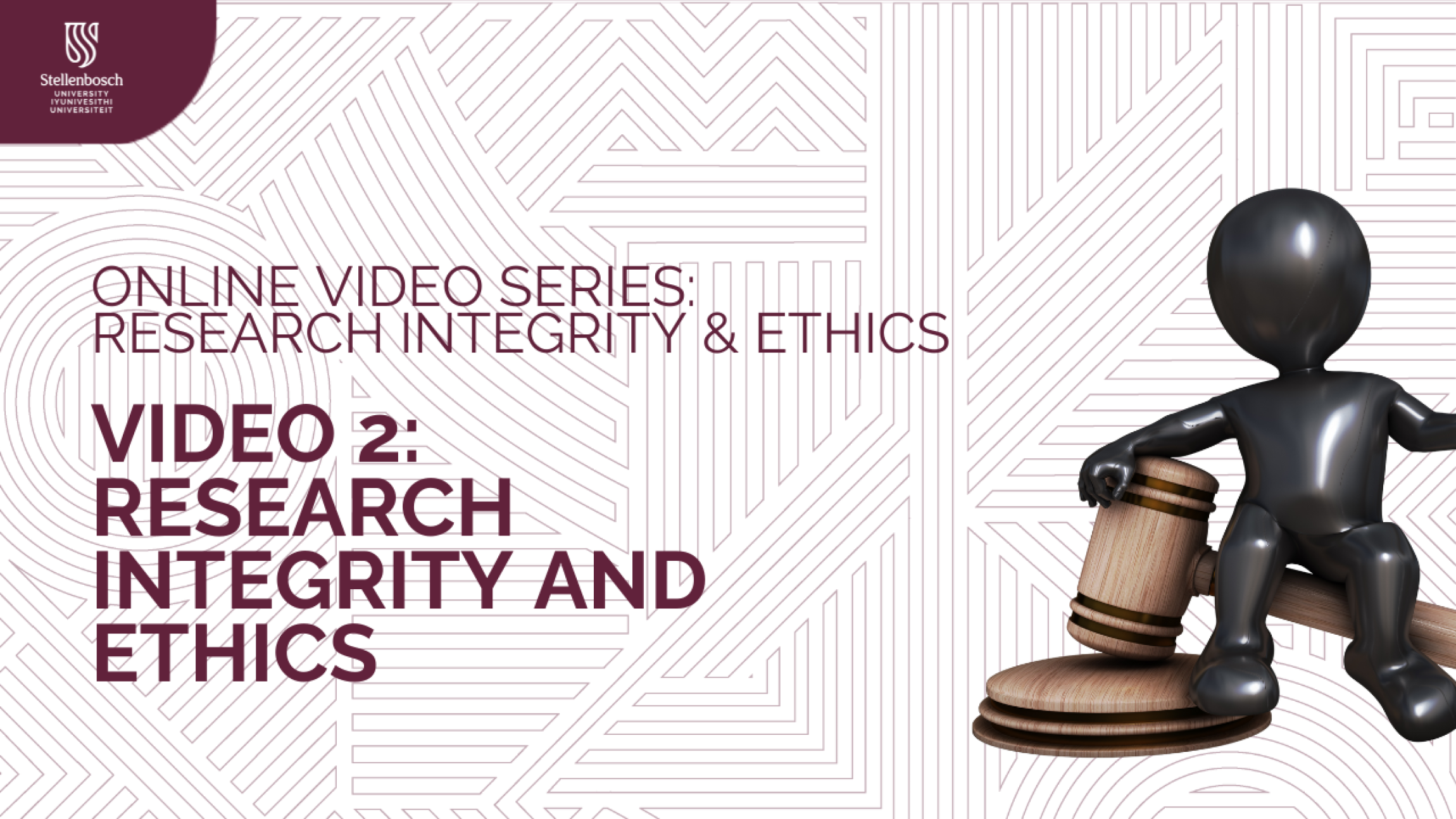 Training resources and materials | Stellenbosch University