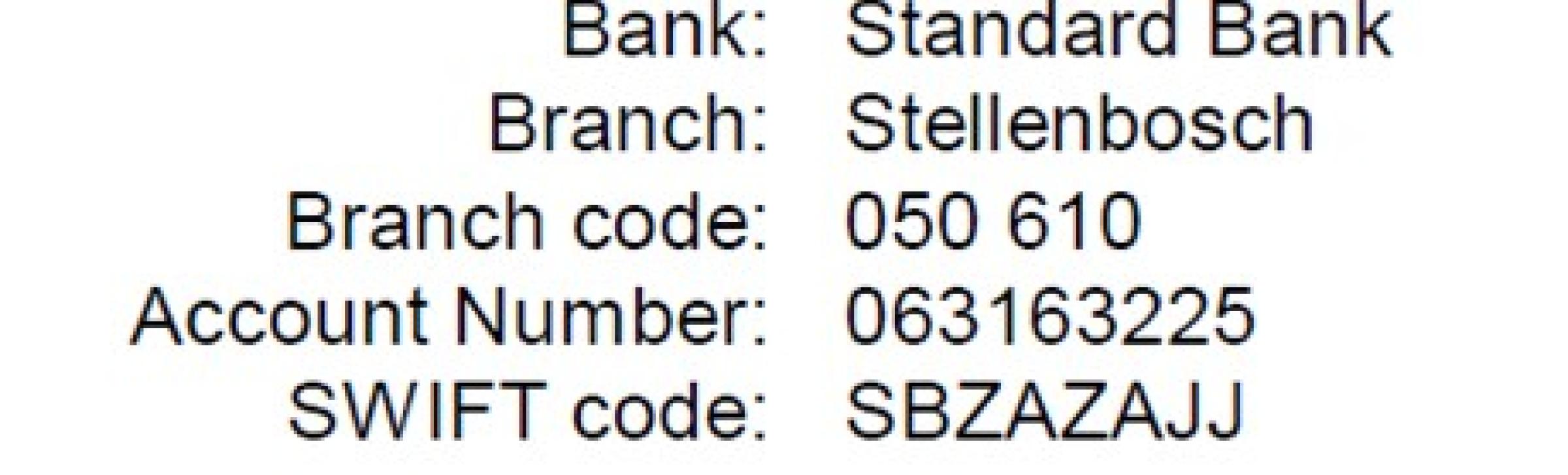 Payment Options & Methods | Stellenbosch University