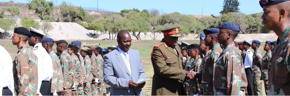 Military Academy welcomes newcomers | Stellenbosch University