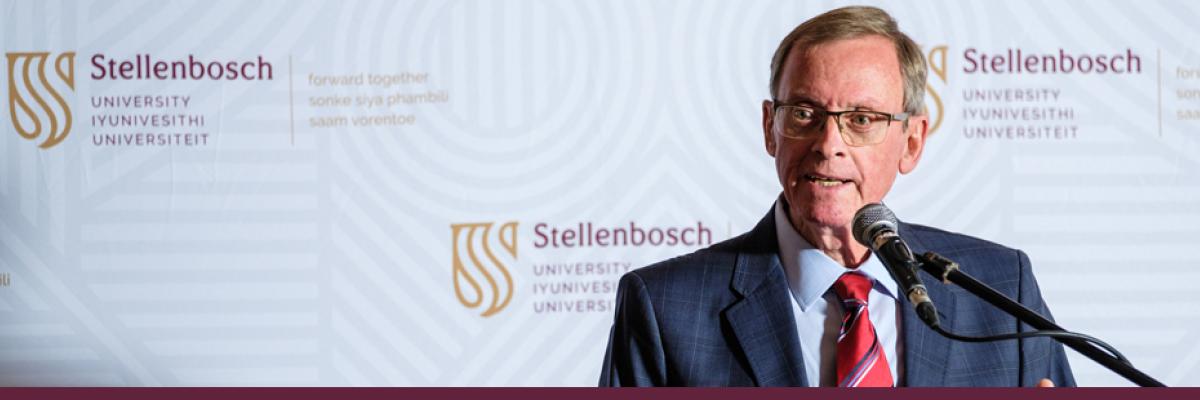 SU pays tribute to Desmond Smith | Stellenbosch University