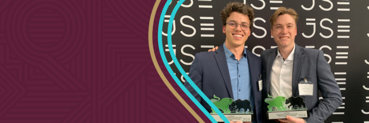 EMS students trump JSE Investment Challenge | Stellenbosch University