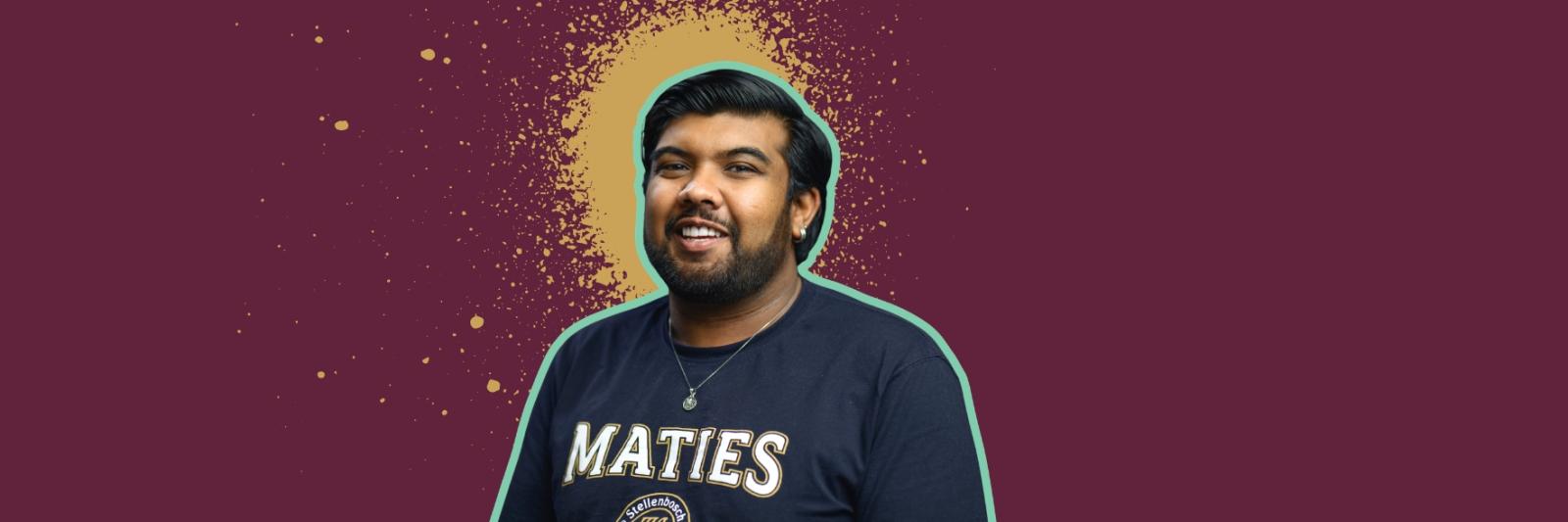 Keenen Gilbert turns compassion into action at SU | Stellenbosch University