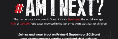 Stand against gender based and child violence on 6 September ...