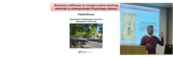 T&L Enhancement Seminar: Prof Faadiel Essop | Stellenbosch University