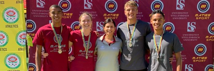 Seven gold medals for Maties at USSA Athletics | Stellenbosch University