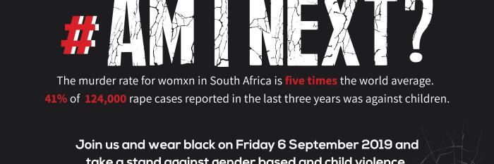 Stand against gender based and child violence on 6 September ...