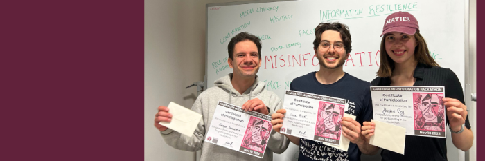 Winning team combines computer science and data science skills in Data ...