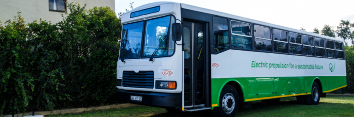 Old diesel bus beats to the rhythm of a new electric heart ...