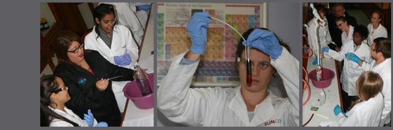 Rector and PGCE students gain practical experience in lab ...