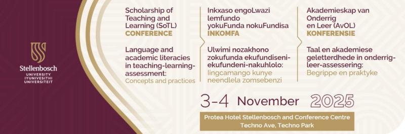 SoTL conference 2025 | Stellenbosch University